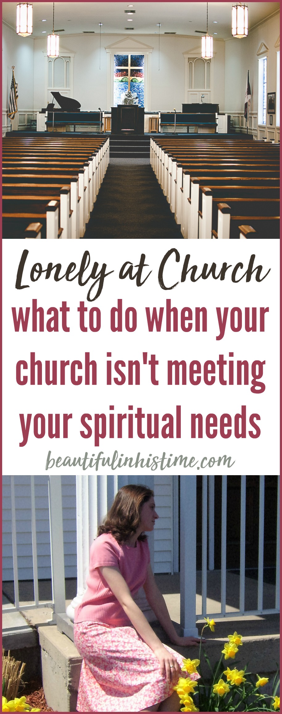 What to do when your church isn't meeting your needs - Beautiful in His ...