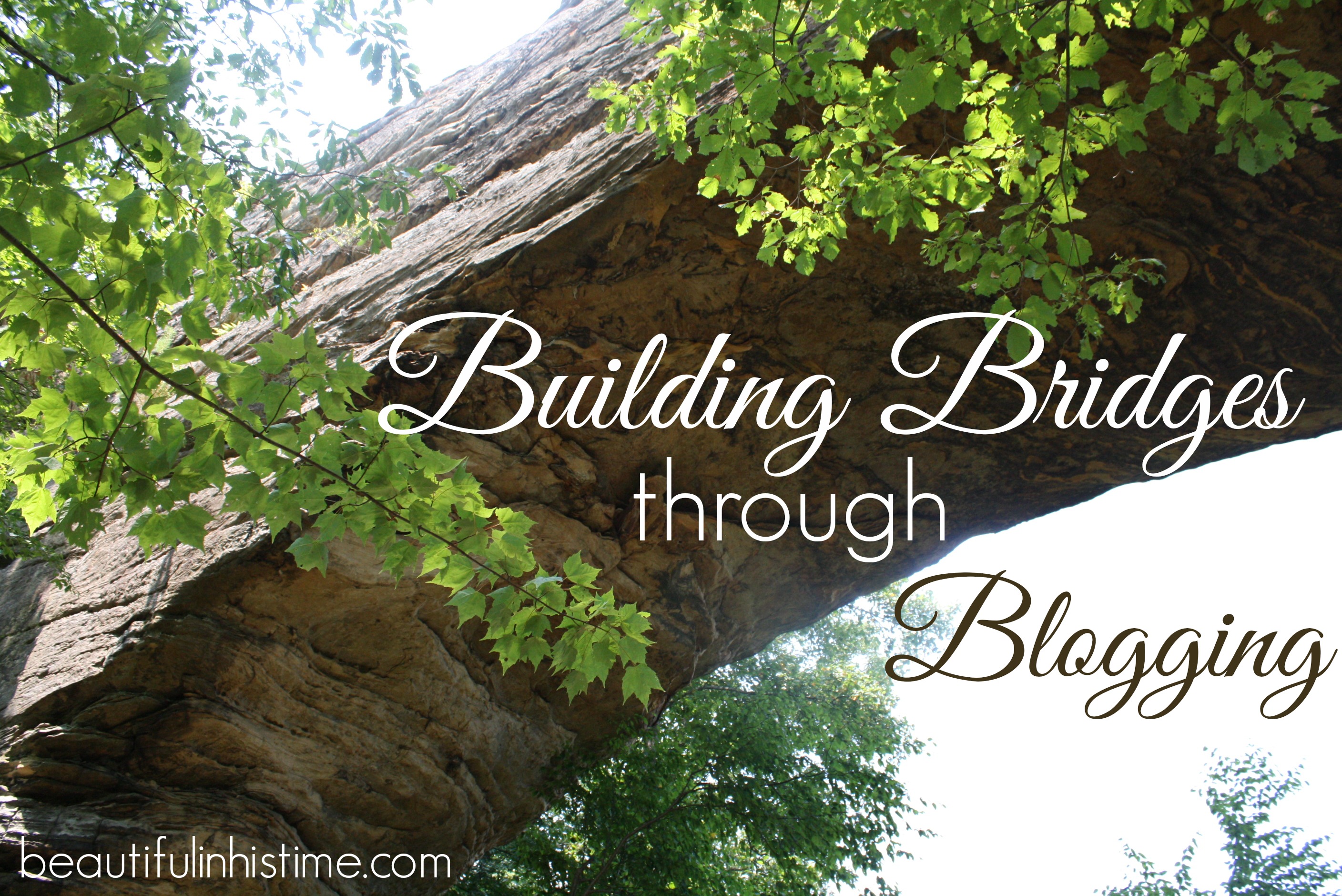 Building bridges through blogging