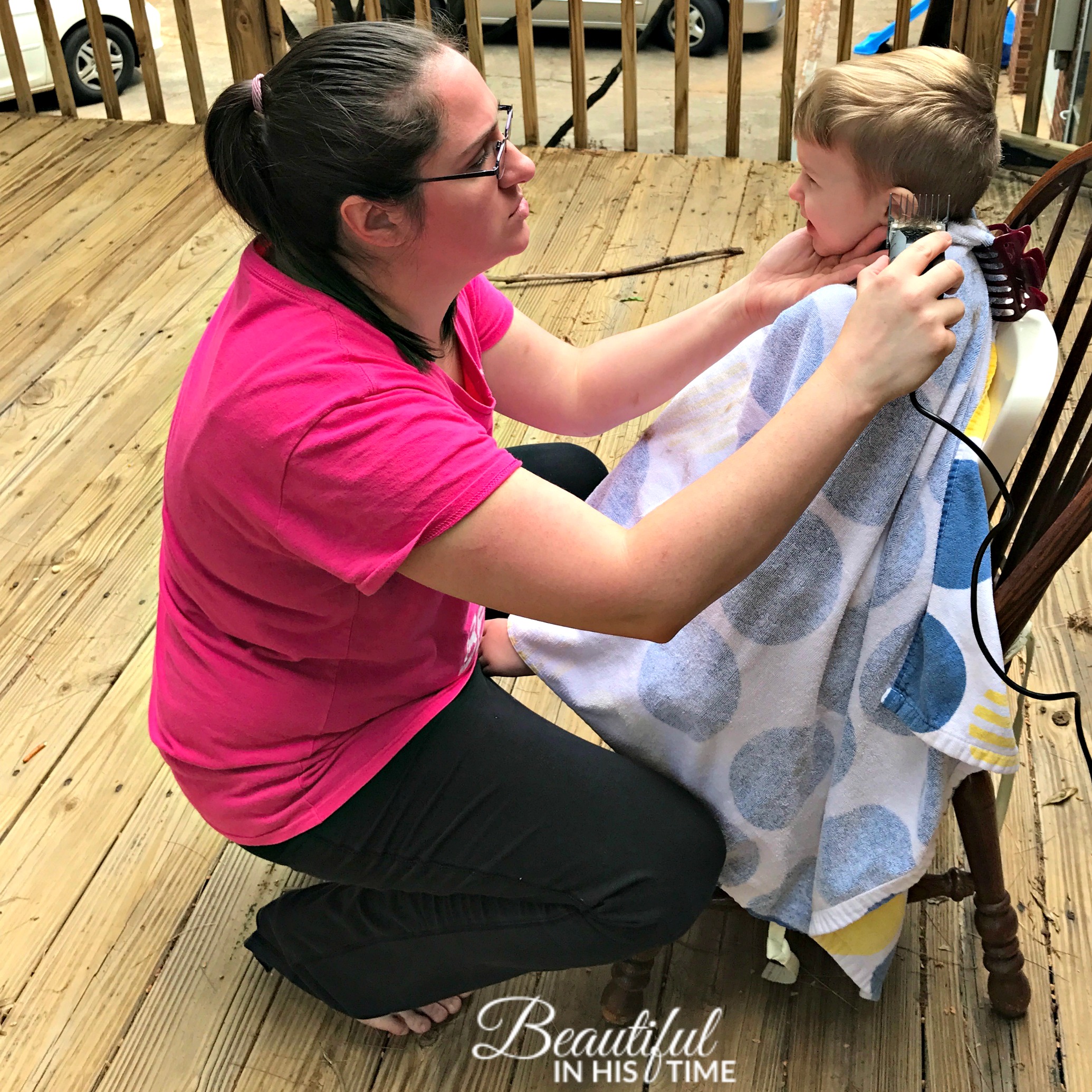 Messy Motherhood (through the eyes of another) - Beautiful in His Time