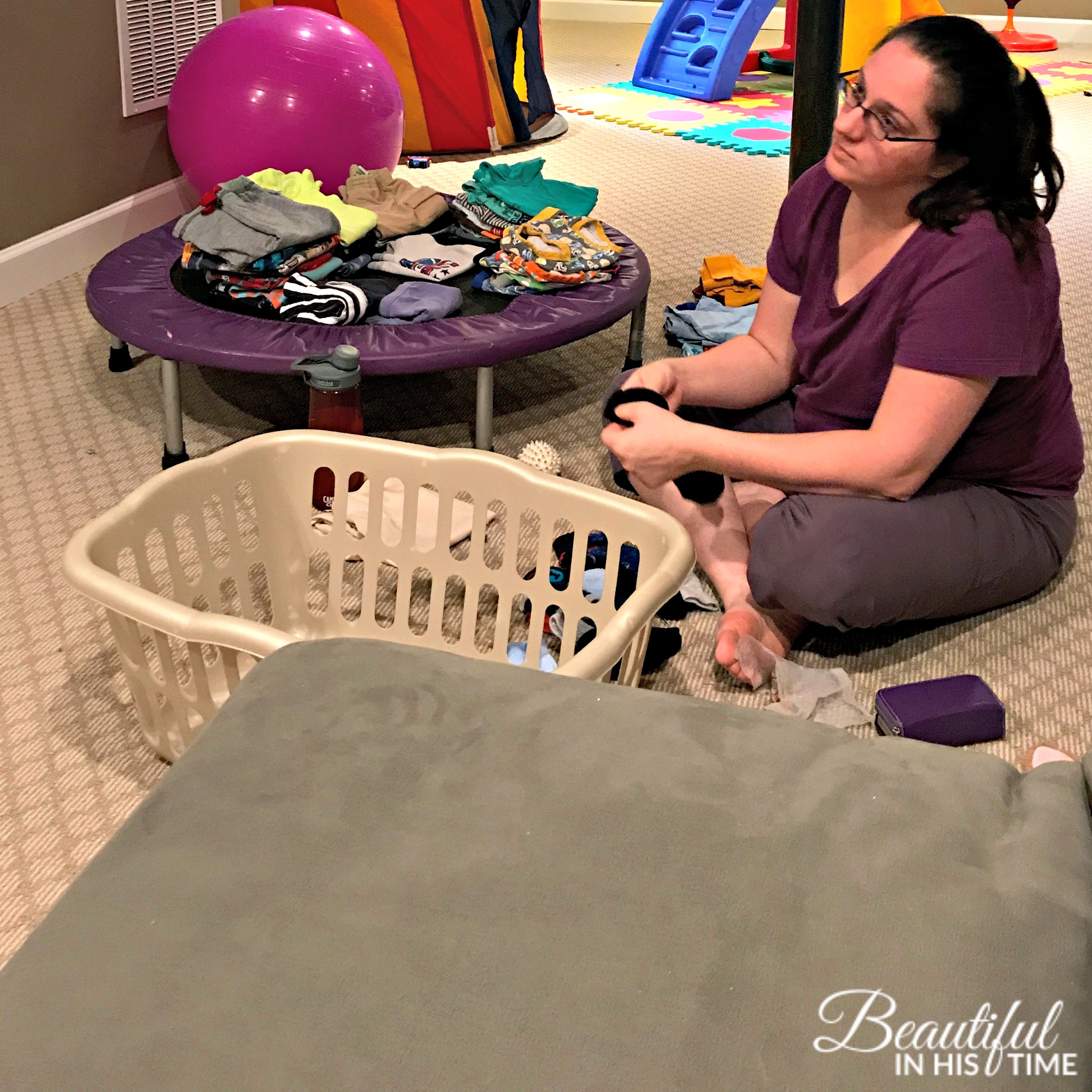 Messy Motherhood (through the eyes of another) - Beautiful in His Time