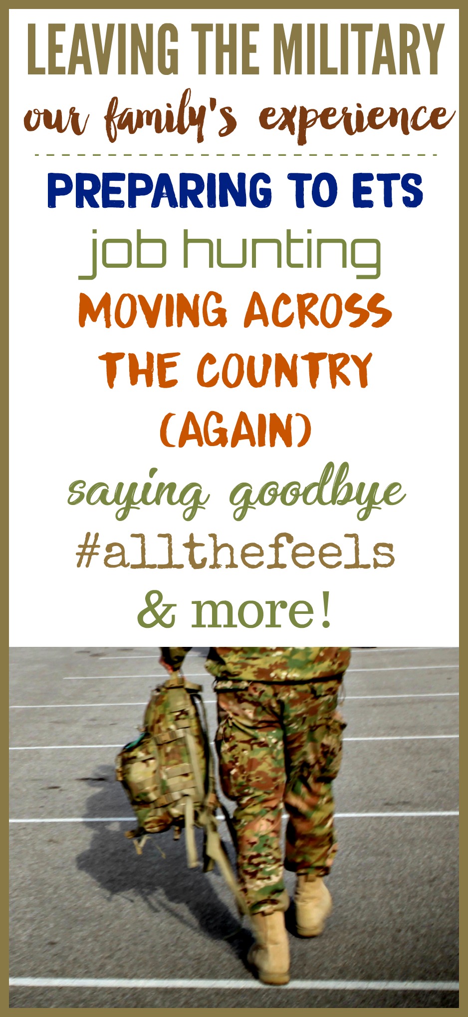 Leaving the Military: Our Family's Experience - Beautiful in His Time