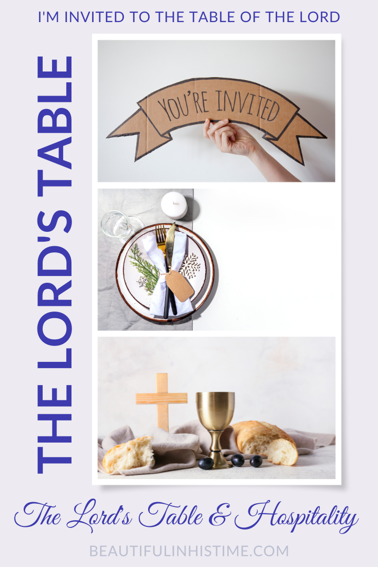 I'm Invited to the Table of the Lord: The Lord's Table & Hospitality